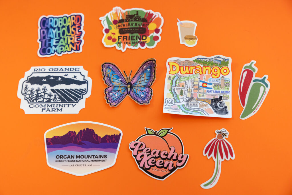 Custom Shape Decal Stickers - A Good Sign